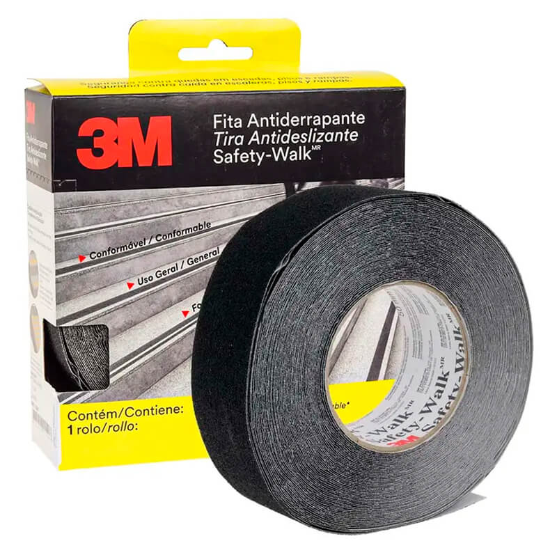 Fita Antiderrapante Safety Walk Preto 50mm X 20M HB004521819 3M - Grupo ...